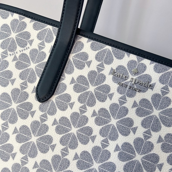 kate spade | Bags | Kate Spade Signature Spade Flower Monogram Tote ...